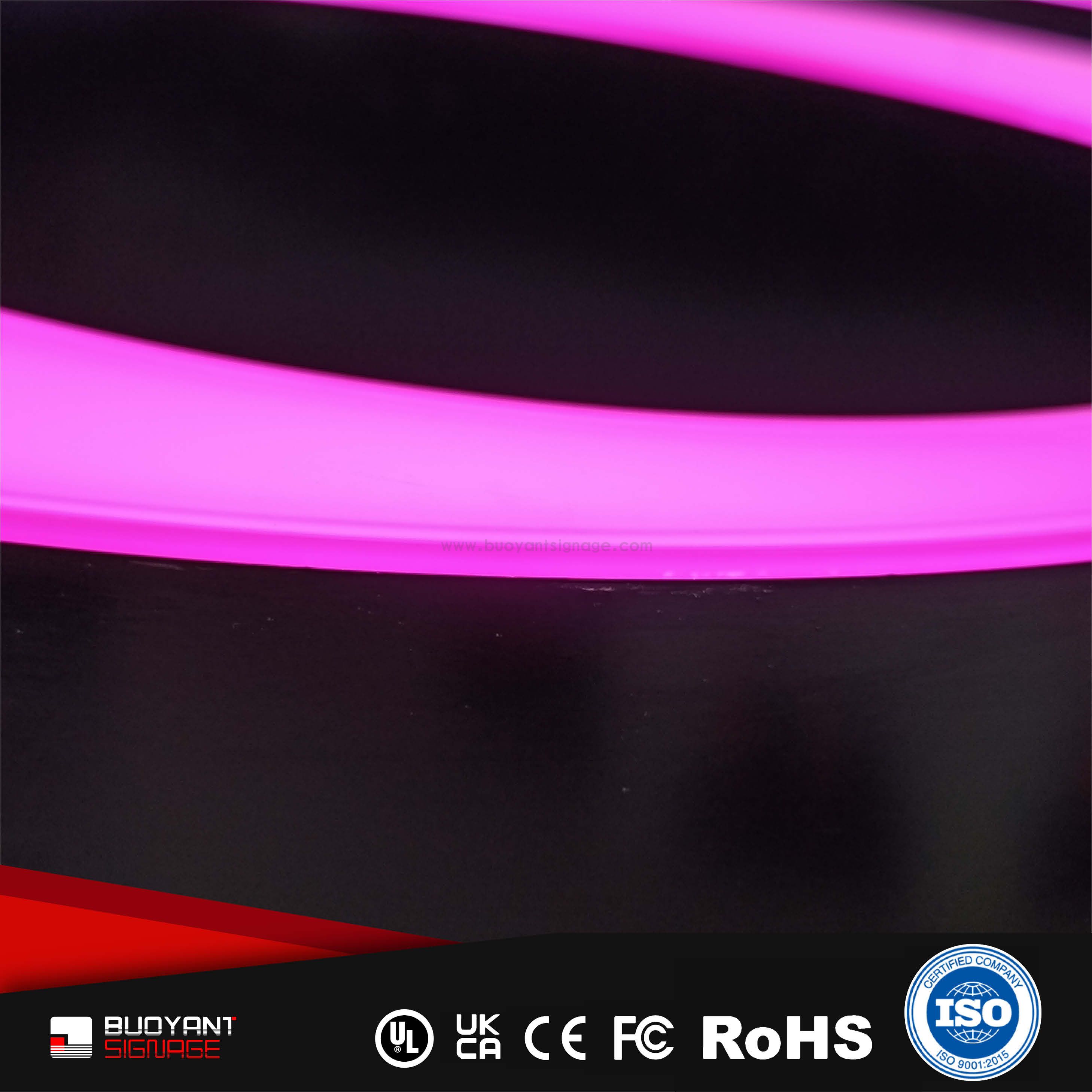 Professional Custom Colored LED Rimless Lit Signs for Brand Visual ...