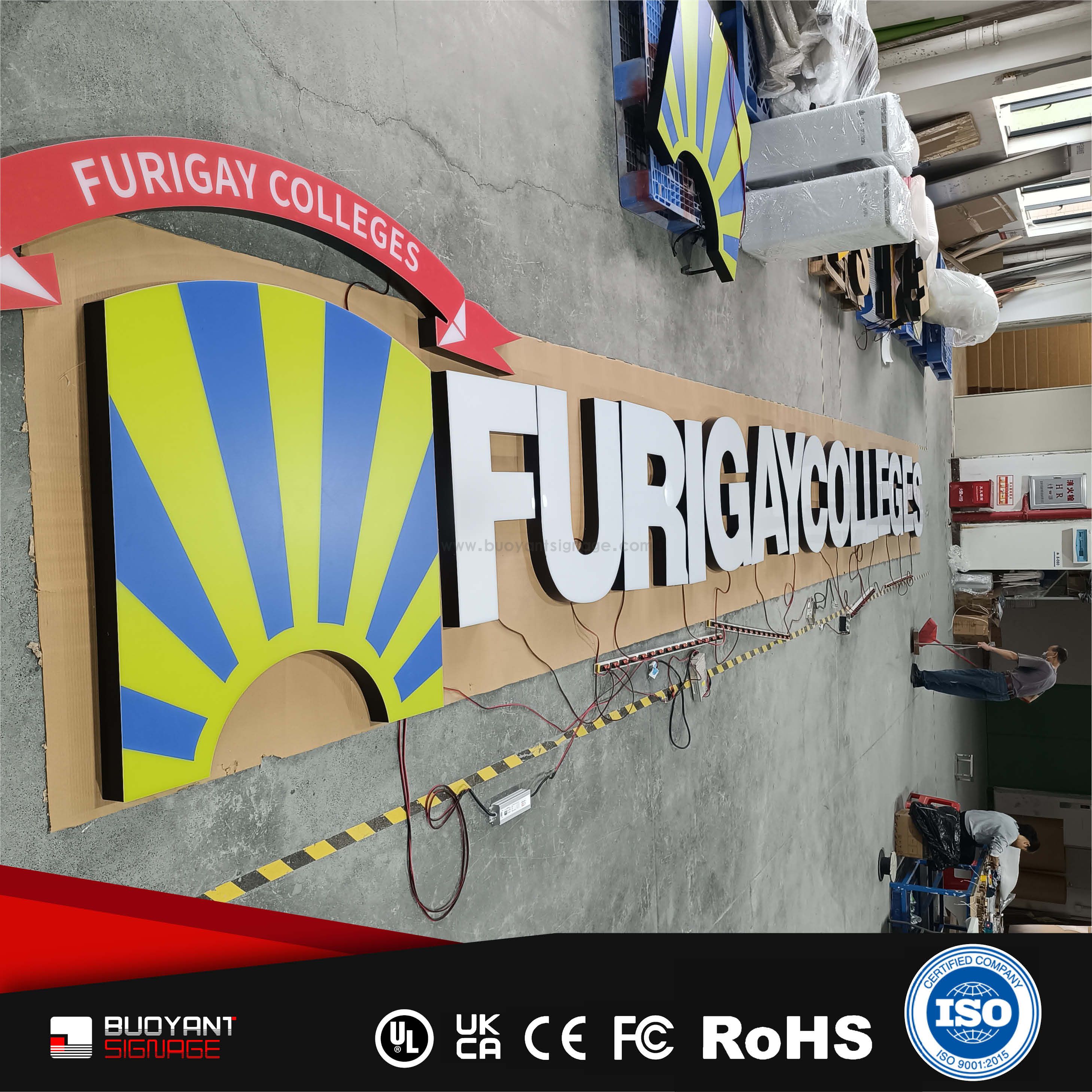 Professional Custom Creative-shaped LED Rimless Lit Signs for ...