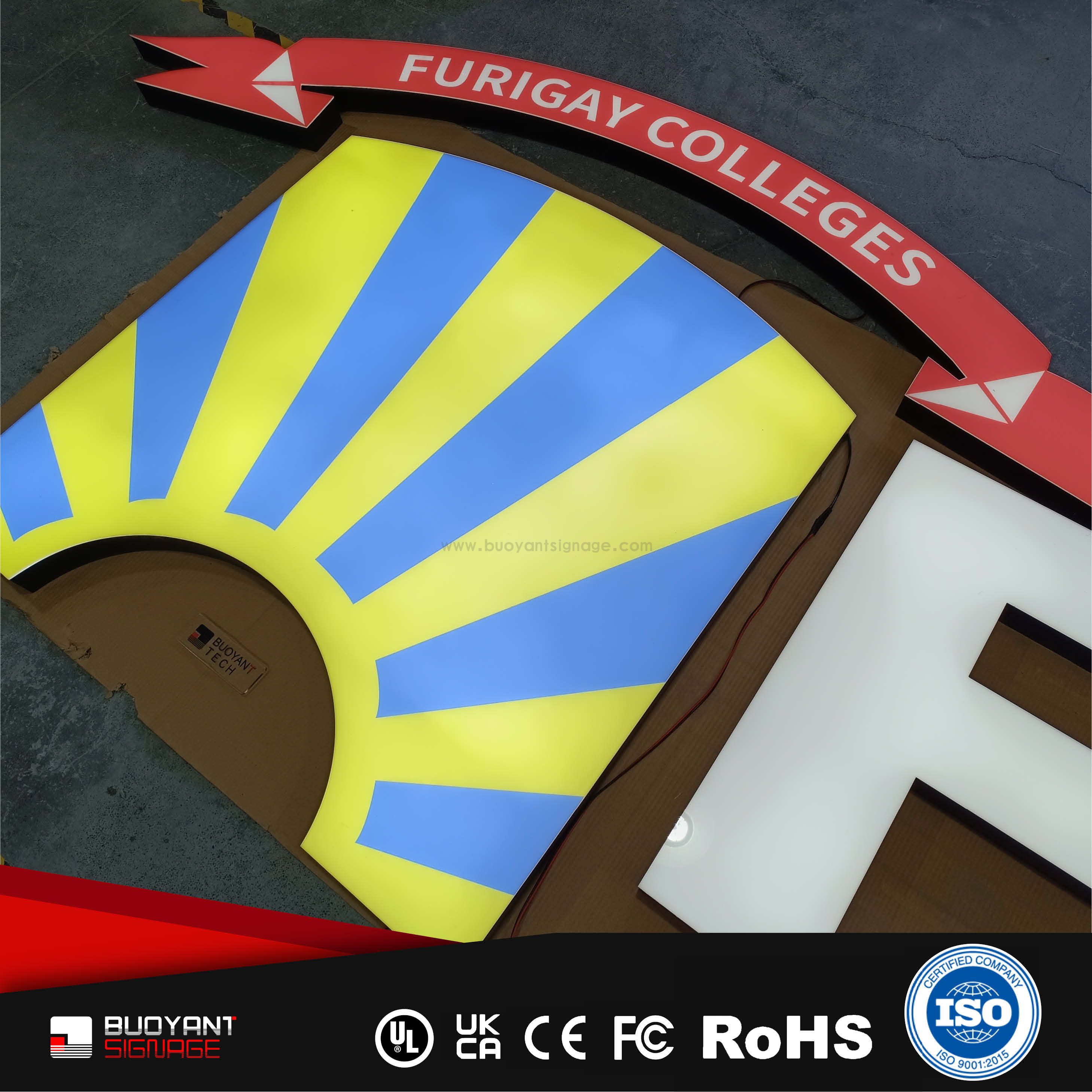 Professional Custom Creative-shaped LED Rimless Lit Signs for ...