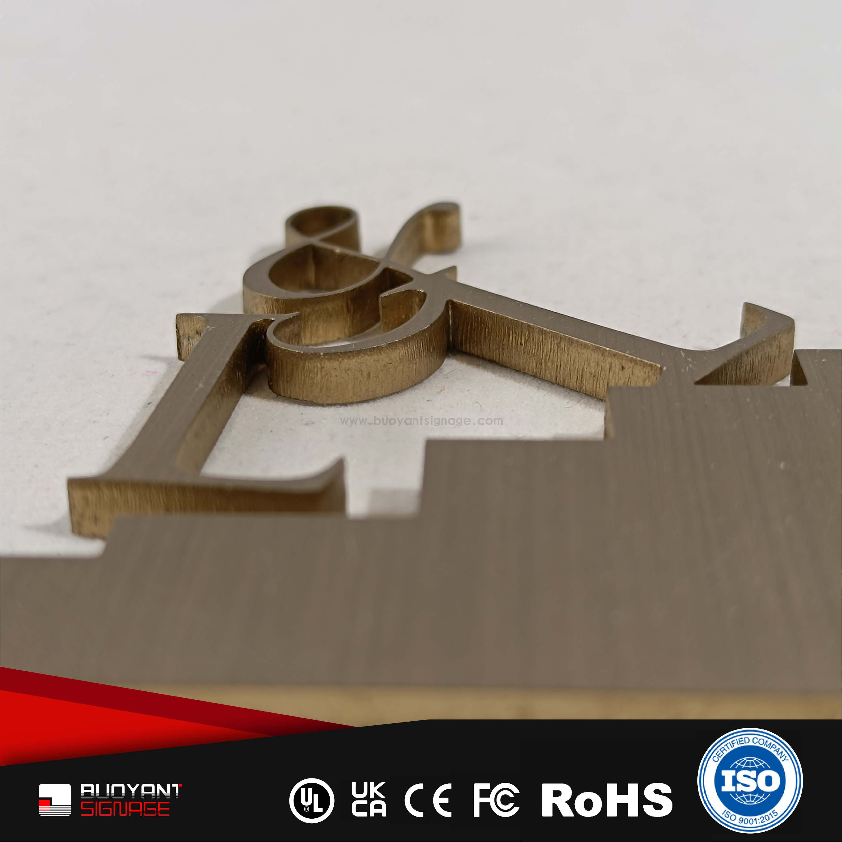 Professional Custom Scene Logo Non-Illuminated Hollow Signs for ...